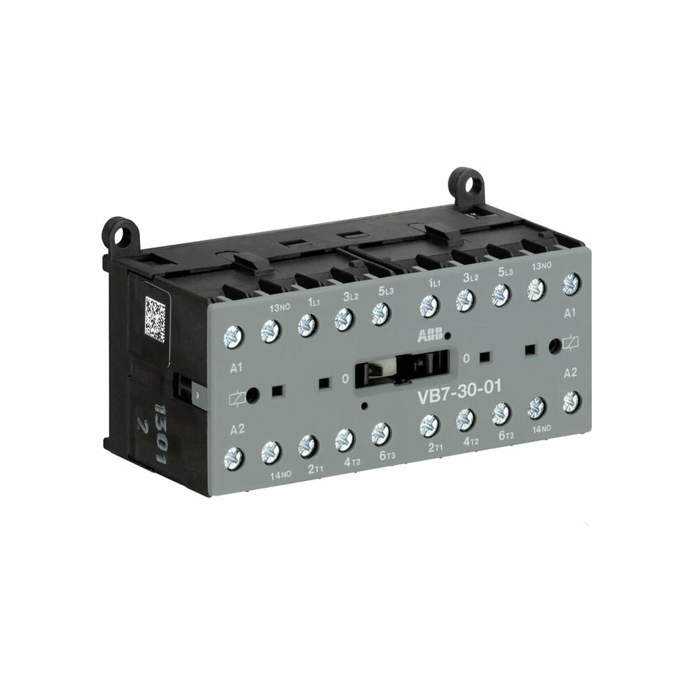 Реверсивный миниконтактор ABB VB6-30-01, 9A, 400В, AC3, катушка, 230В, АС GJL1211901R8010