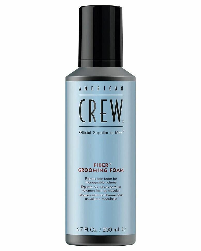 AMERICAN CREW Пена для укладки волос FIBER GROOMING FOAM, 200 мл