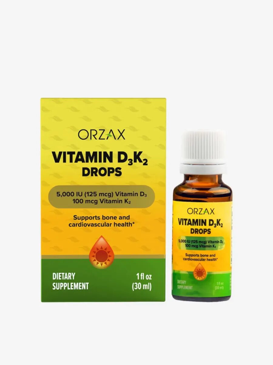 Капли Orzaх Vitamin D3K2 30 мл