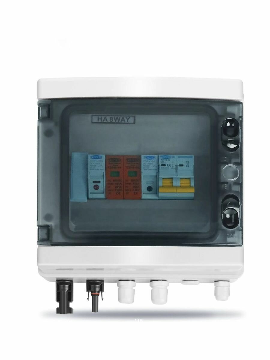 Щит защиты для солнечных панелей TOMZN 40A DC 600V