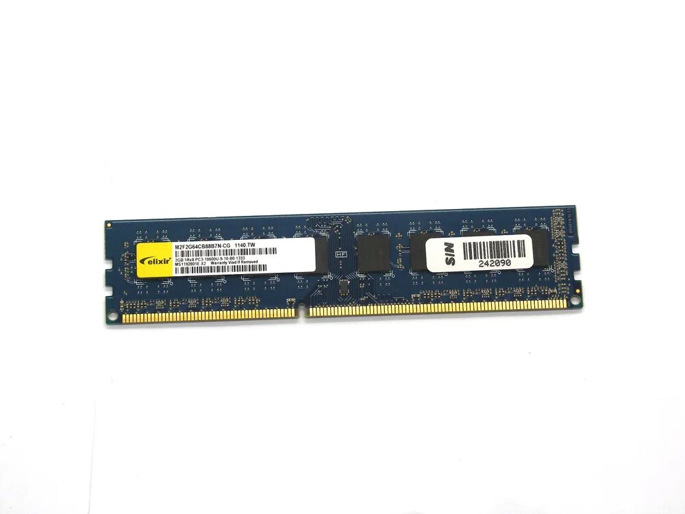 Оперативная память DIMM DDR3 DDR3, 1333 МГц, 1 x 2 ГБ (M2F2G64CB88B7N-CG)