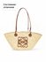 Сумка тоут Loewe Basket Medium, коричневый, бежевый