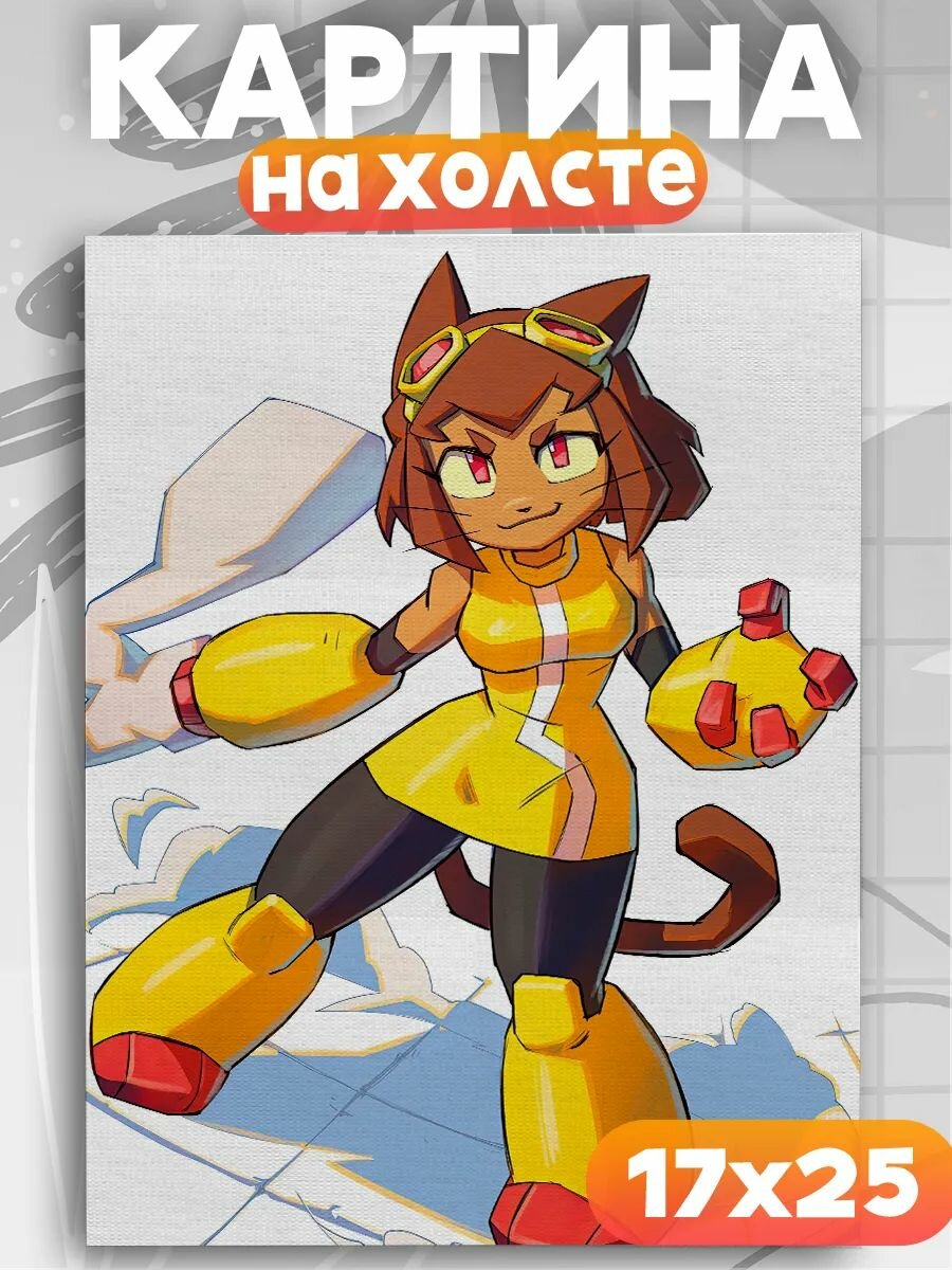 Картина на стену Gameoverse, на подрамнике, 1шт, 25х17 размер.