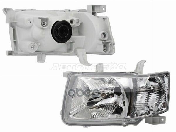 Фара левая для Toyota Succeed 2002-2005, Тойота Саксид фара левая SAT ST-52-076L, oem 8117052250