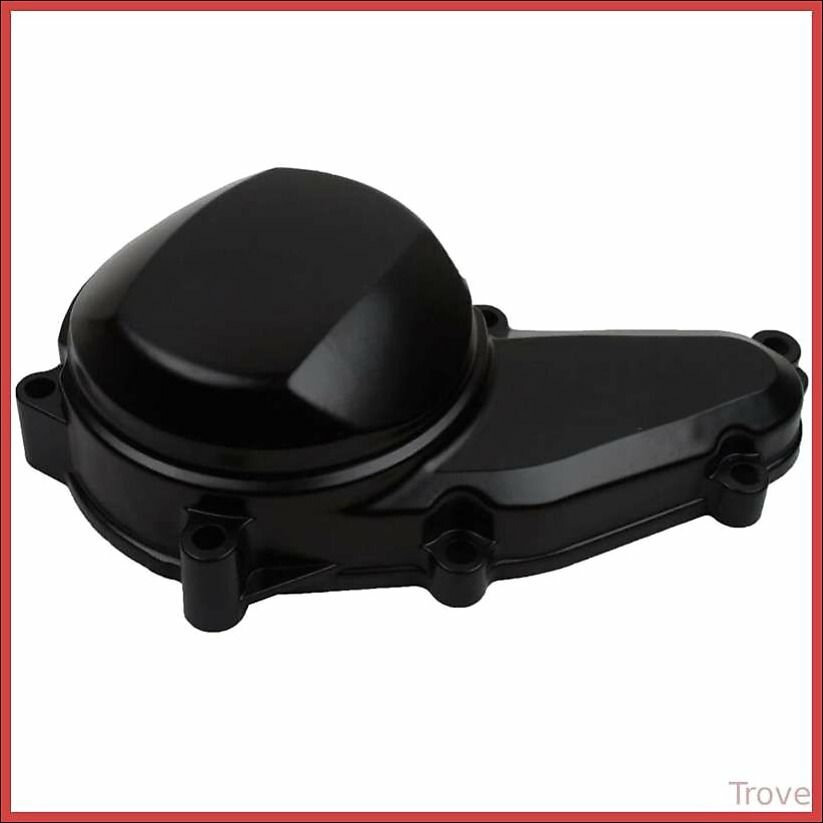 Крышка картера статора двигателя черный алюминий для FZR600 89-97 YZF600R 97-07 FZR500 89-90 FZR400 89-94 справа