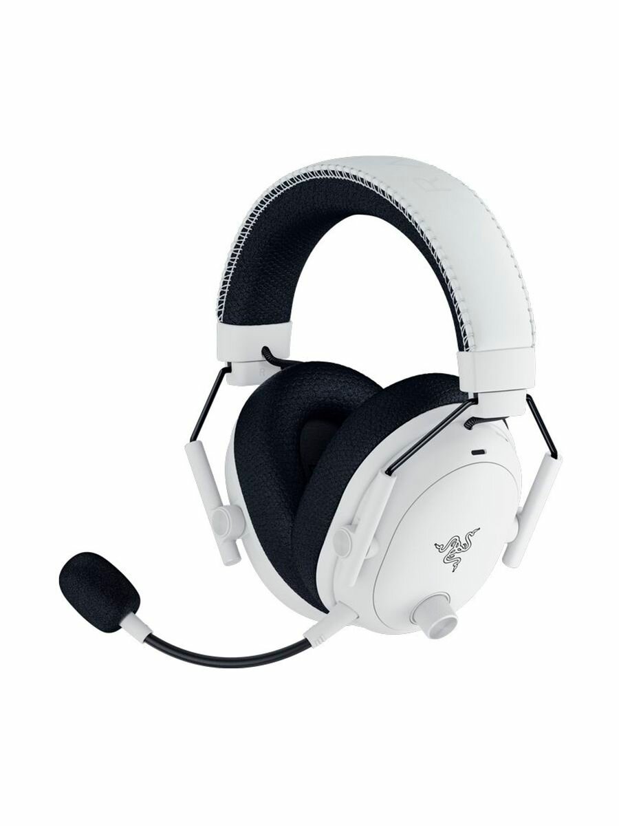 Razer BlackShark V3 Pro - White USB Type-C Игровые беспроводные наушники, с микрофоном, белые