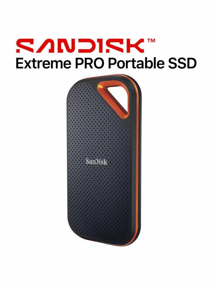 Внешний SSD SanDisk Extreme PRO Portable SSD - 4TB (Black)