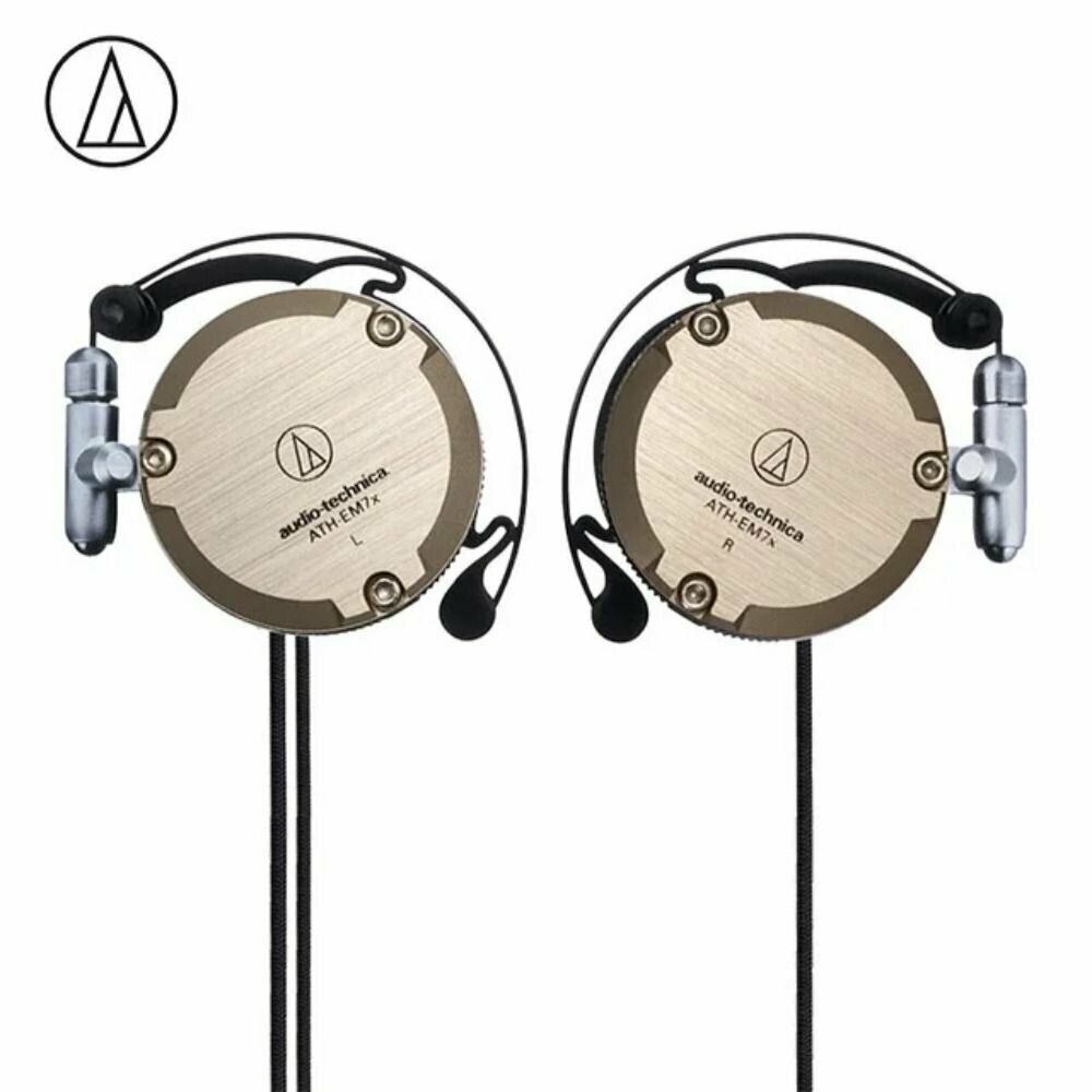 Audio-Technica ATH-EM7X Кабельный наушник HIFI 3,5 мм Алюминиевый сплав