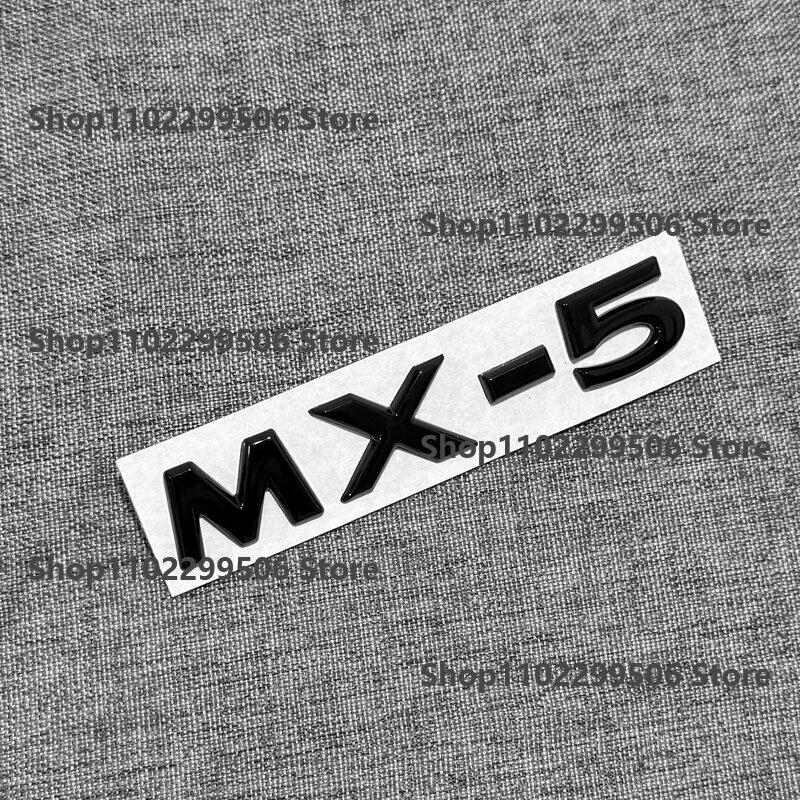 Для Mazda MX5 Miata NC ND Черный ABS Передняя решетка Эмблема Рулевое колесо MX5 black NEW, ND