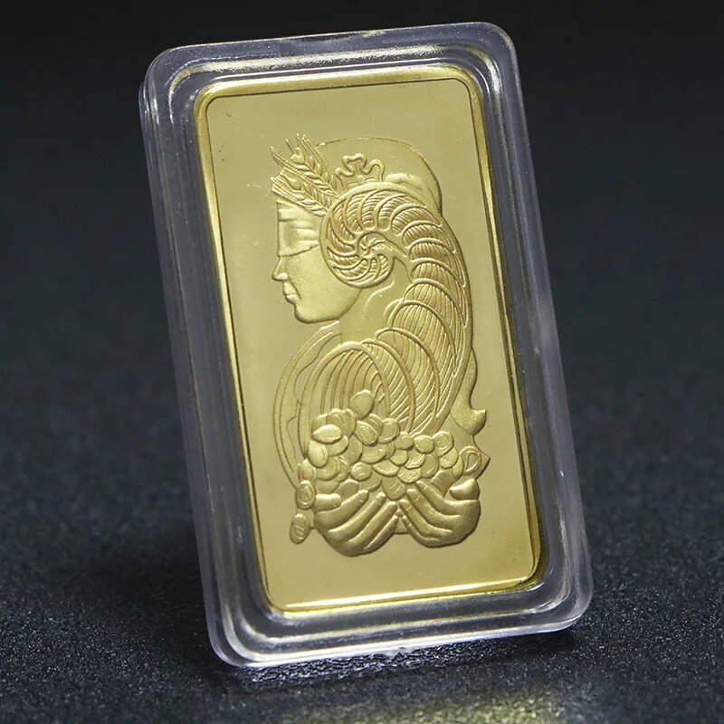 Памятная монета-слиток Богиня Golden