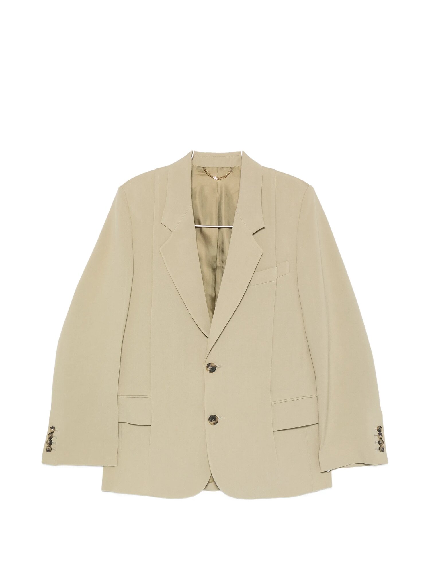 Куртка Notched-lapel single-breasted jacket