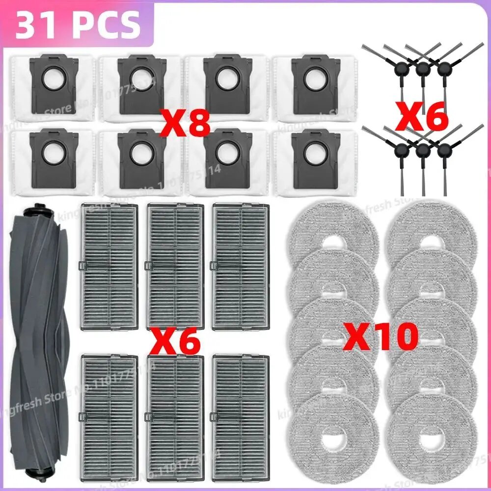 Набор щеток и фильтров для Dreame D30 Ultra, L40 Ultra AE, L40s Ultra CE SET 4