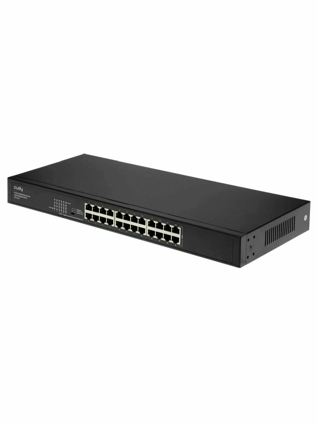 Коммутатор Cudy GS1024E, управляемый, L2, 24 порта, гигабитный