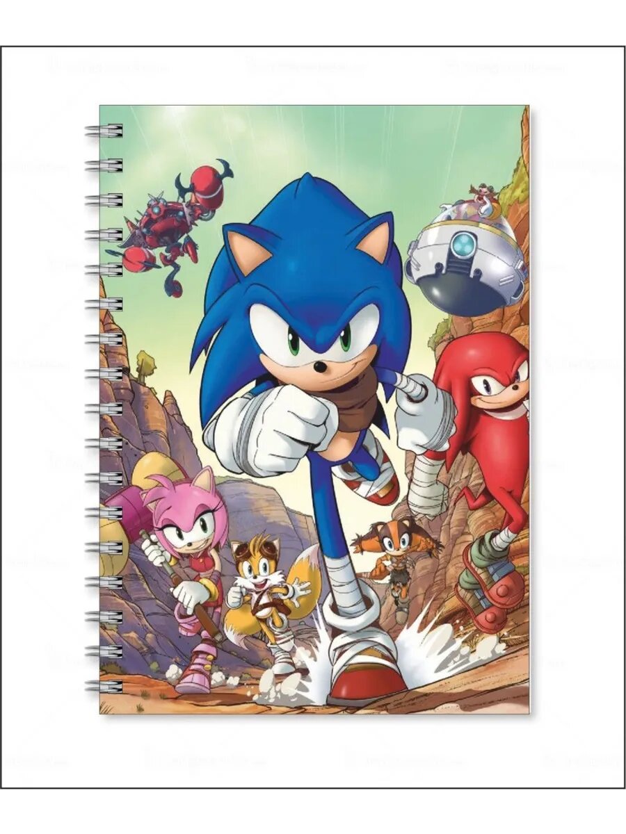 Тетрадь Sonic - Соник