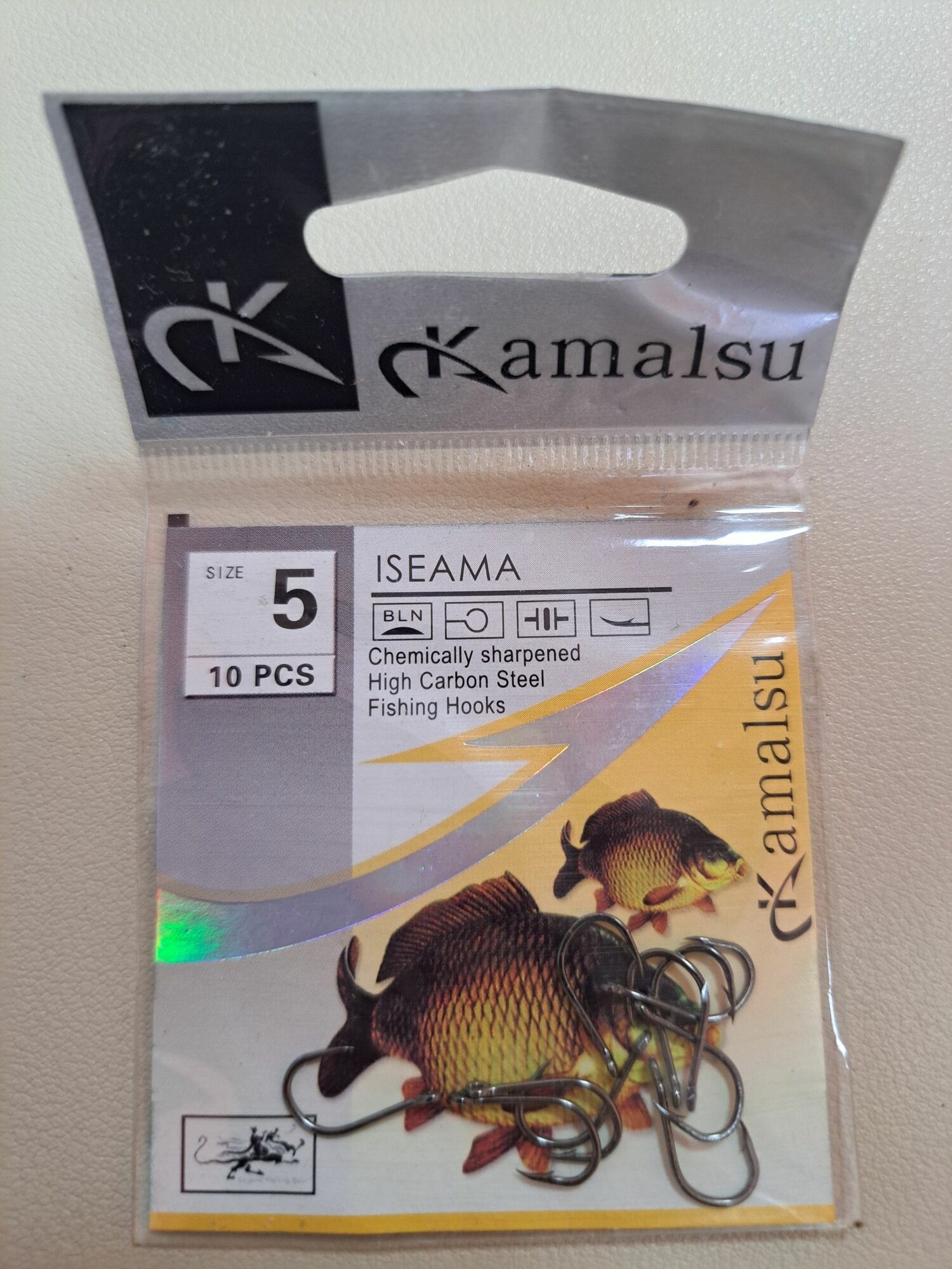 Kamalsu iseama Крючки рыболовные, 5 размер