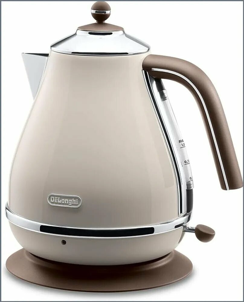 DeLonghi Электрический чайник KBO2001, кремовый