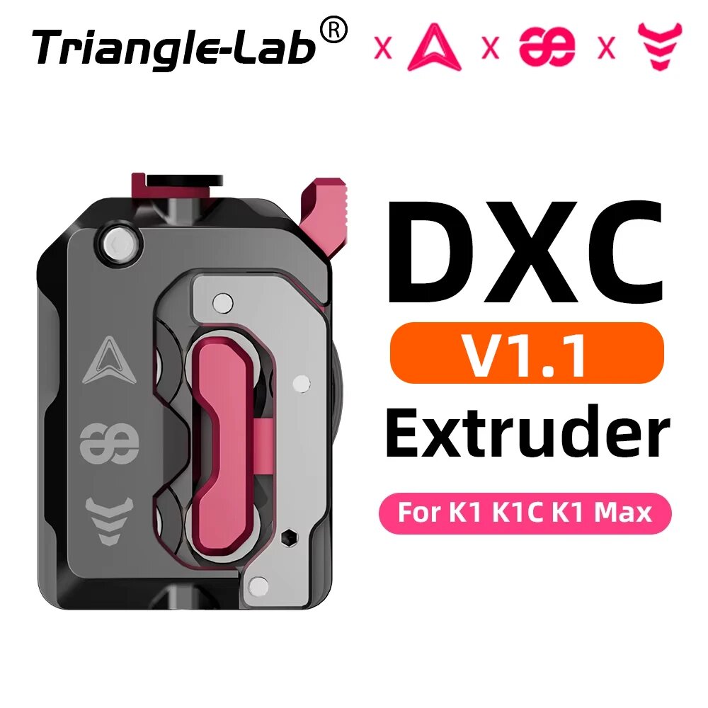 Trianglelab® Phaetus DXC V1.1 Экструдер для 3D-принтеров CREALITY K1, K1C, K1 Max
