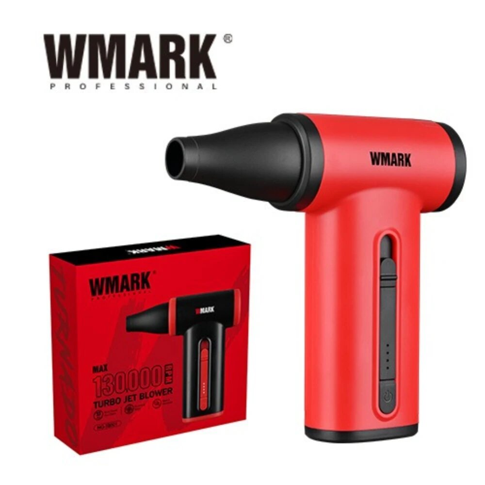 Пылесос WMARK NG-TB001 Мощный пылесос Ручной пылесос-духовой насос Безпроводной фен 130000 об/мин Мини бытовой прибор для улицы и дома