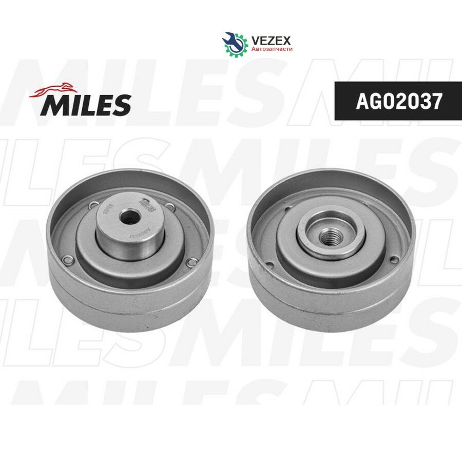 MILES AG02037 Ролик ремня ГРМ VAG 1.9-2.5D 78-06 (INA 532005110) AG02037