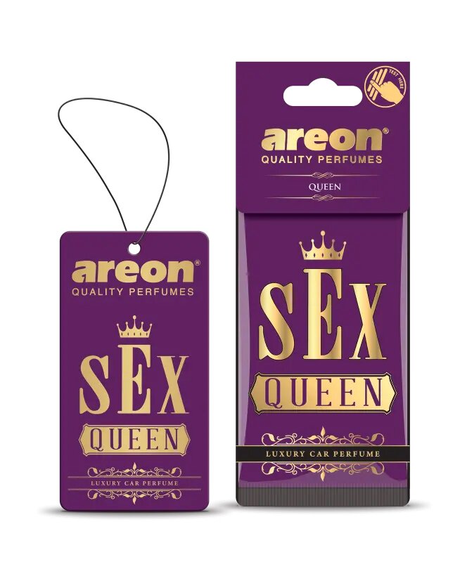 Ароматизатор подвесной Areon 704-ASK-02-ЧЗБ Sex Queen