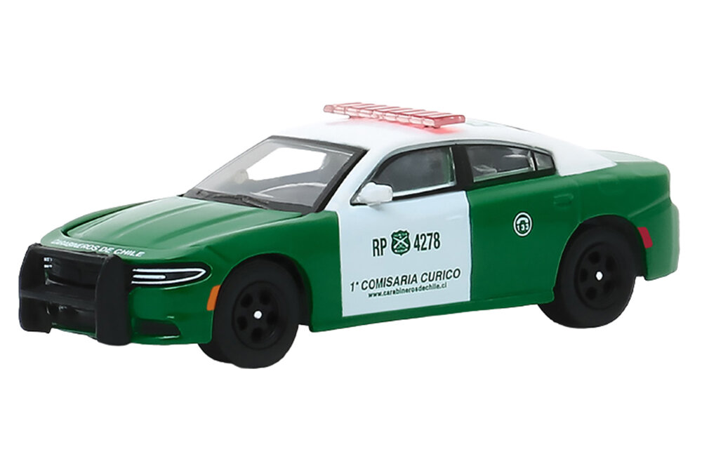 Модель коллекционная GREENLIGHT Dodge charger pursuit carabineros de chile 2018 (длина модели 6-10 см)