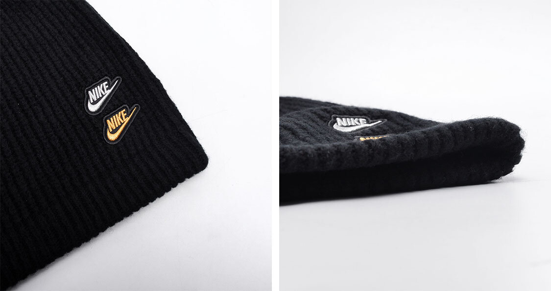 Шапка-бини NIKE для мужчин, размер OneSize, черный — фото 1