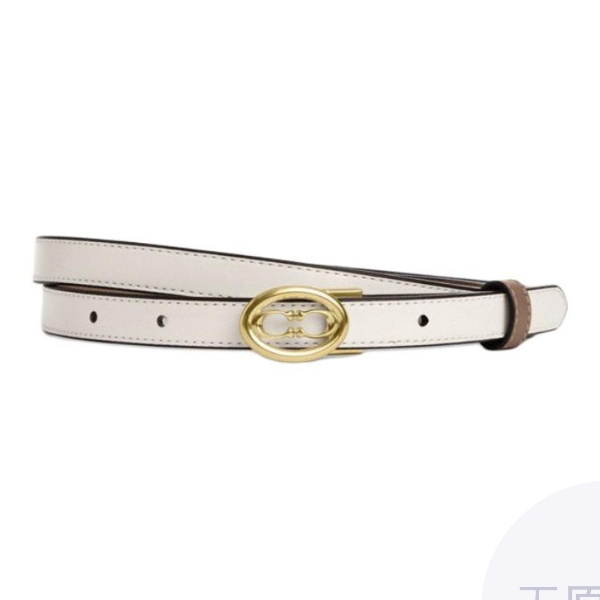 COACH Ремни из телячьей кожи женские тауповый цвет ширина 1,8 см OneSize
