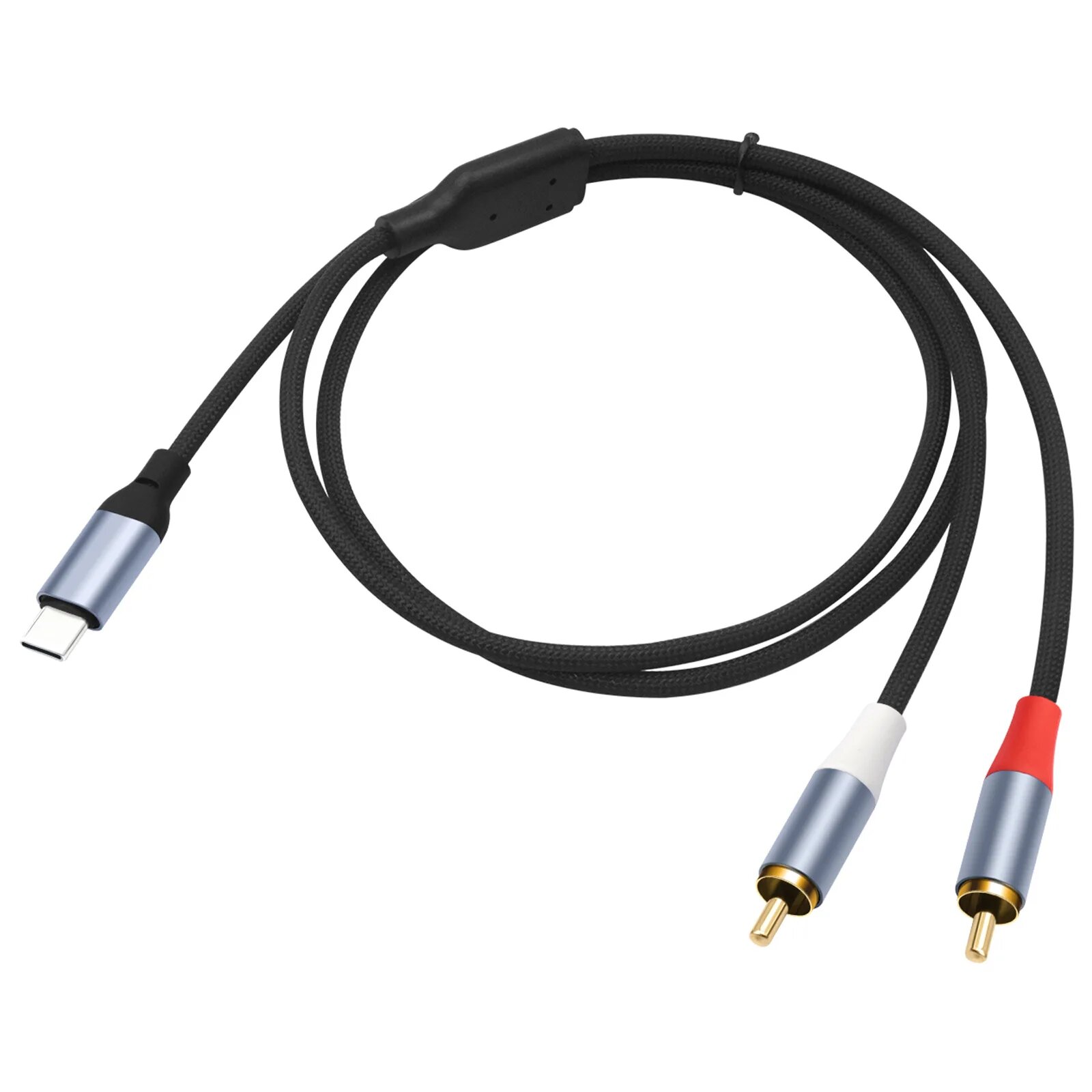 ALLOYSEED USB-C кабель RCA 24-битный/96 кГц 1m