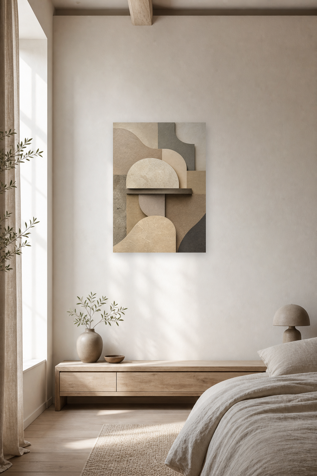 Interior poster Quiet Stack No.9 — premium wall art for modern interiors