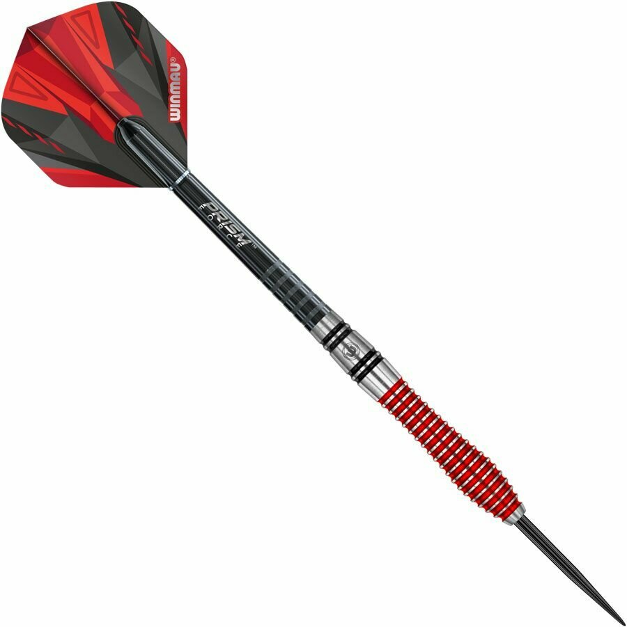 Чемпионские дротики 22гр для Дартс Winmau Dennis Priestly steeltip. 90% вольфрам.