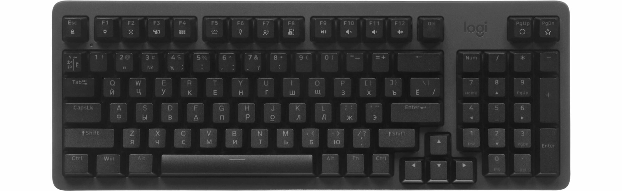 Клавиатура Logitech K848 механическая черный USB (920-013904)