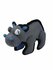 Игрушка для собак M-PETS MEGA MINI "Бегемот", суперпрочная, серая