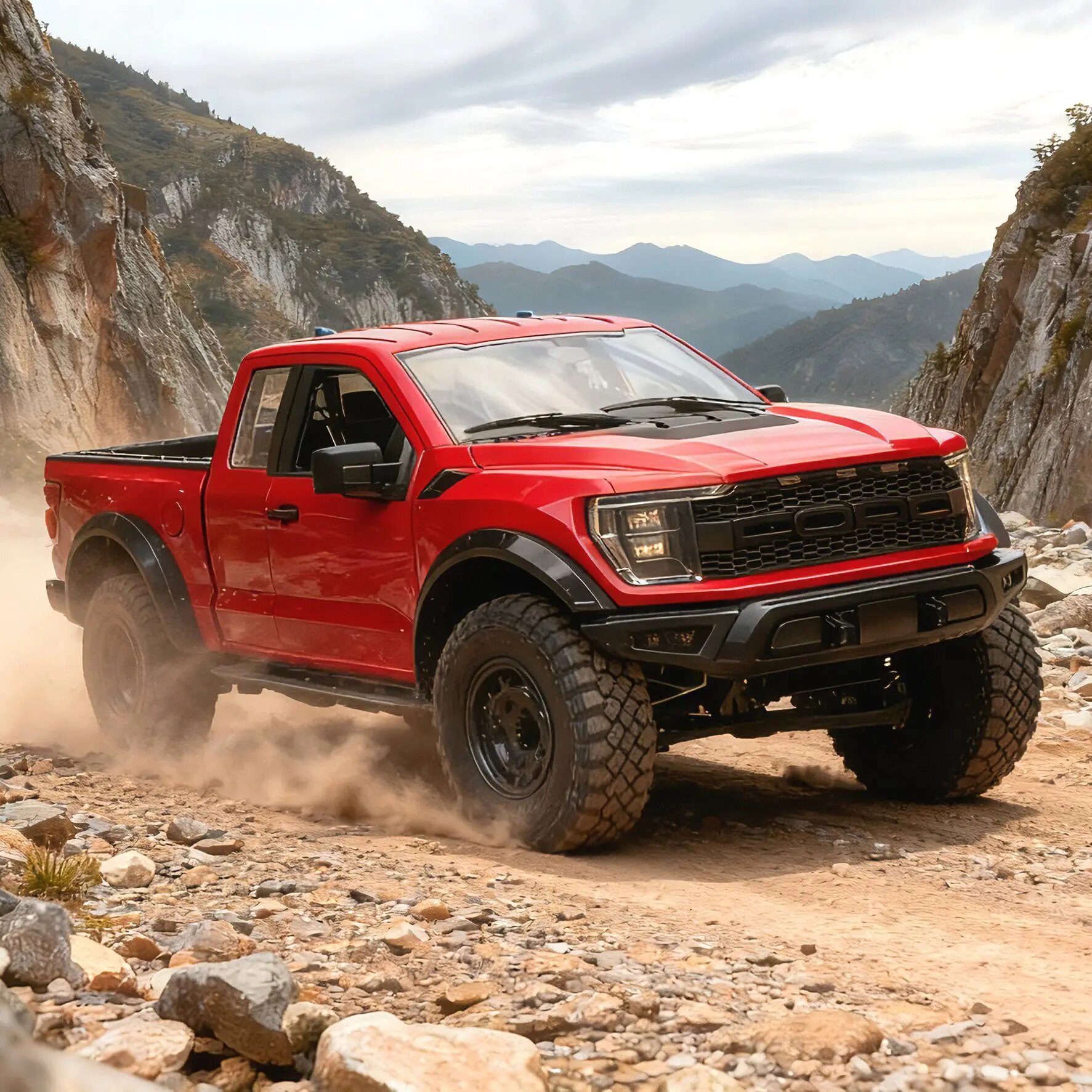 Радиоуправляемый металлический внедорожник F150 1/12 2.4G