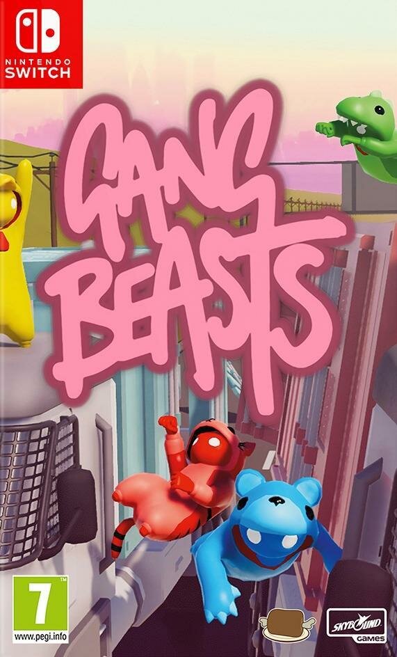 Игра Gang Beasts Switch Картридж на Nintendo Switch