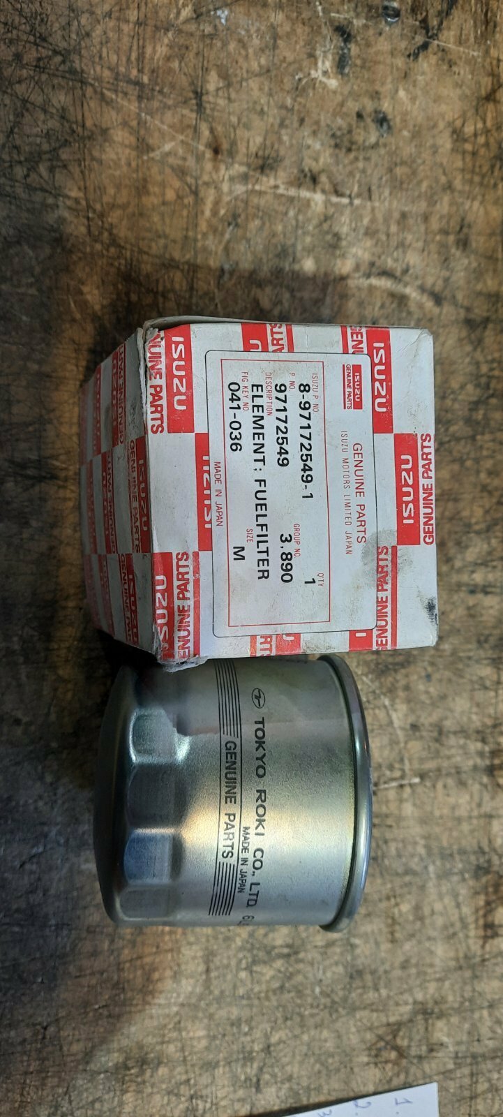 Топливный фильтр ISUZU 8971725491