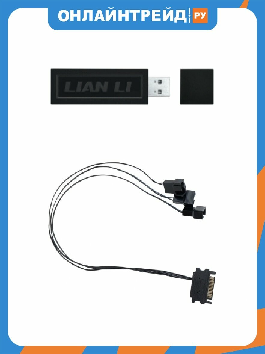 Контроллер для вентиляторов Lian LI L-Wireless R2 Black (RF-T-B)