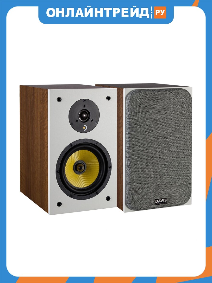 Полочная акустическая система Davis Acoustics Ariane 2, орех, пара