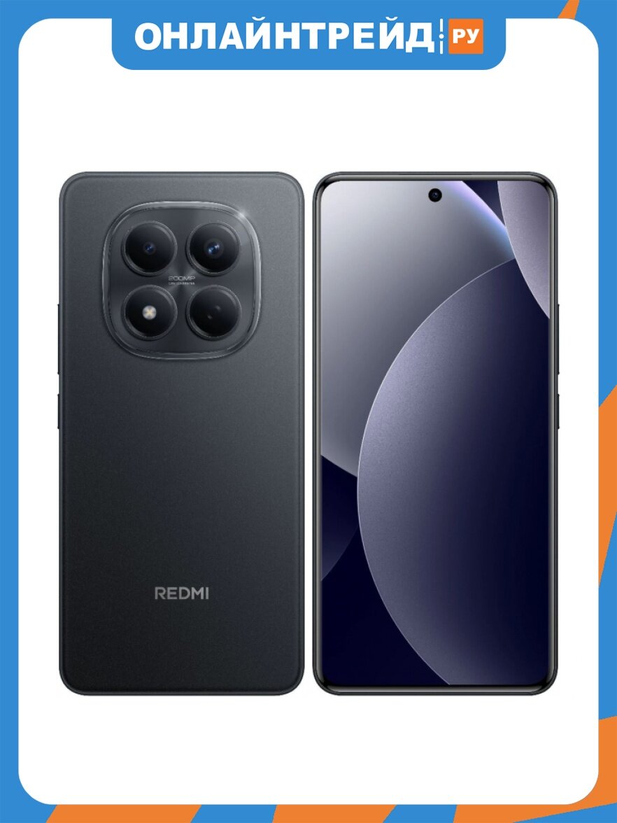 Смартфон Xiaomi Redmi Note 15 Pro 12/512GB Черный