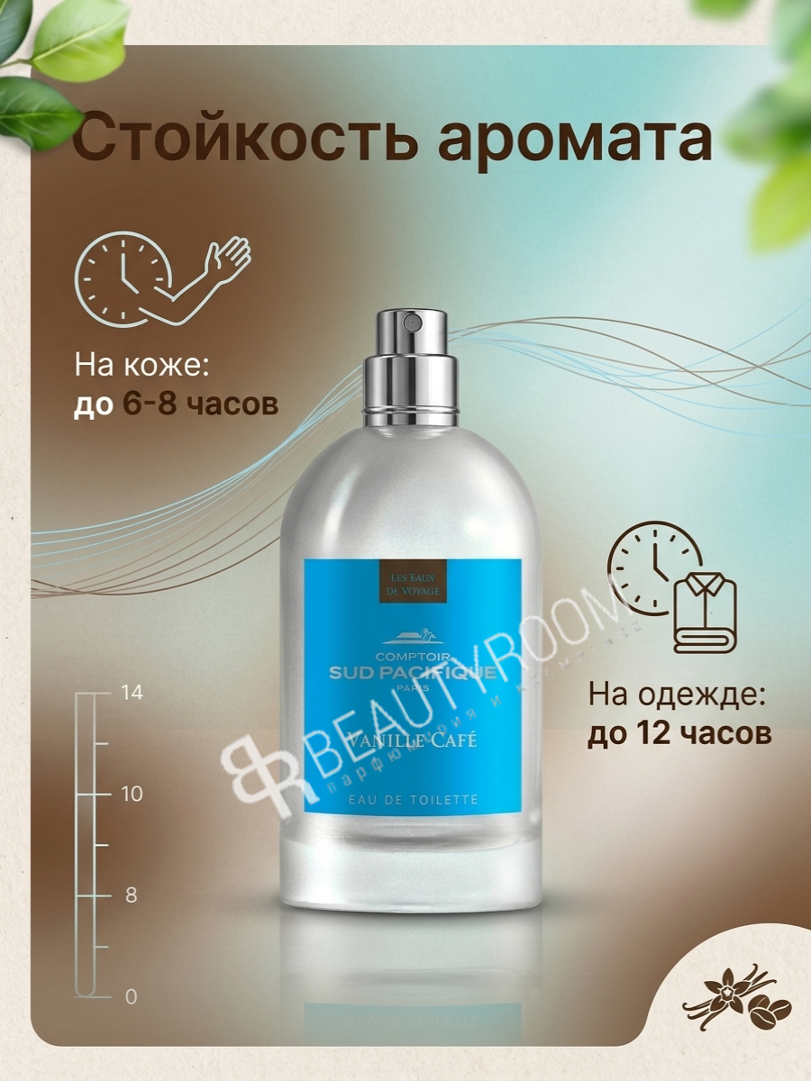 Туалетная вода Comptoir Sud Pacifique "Vanille Cafe", унисекс, 30мл — фото 1