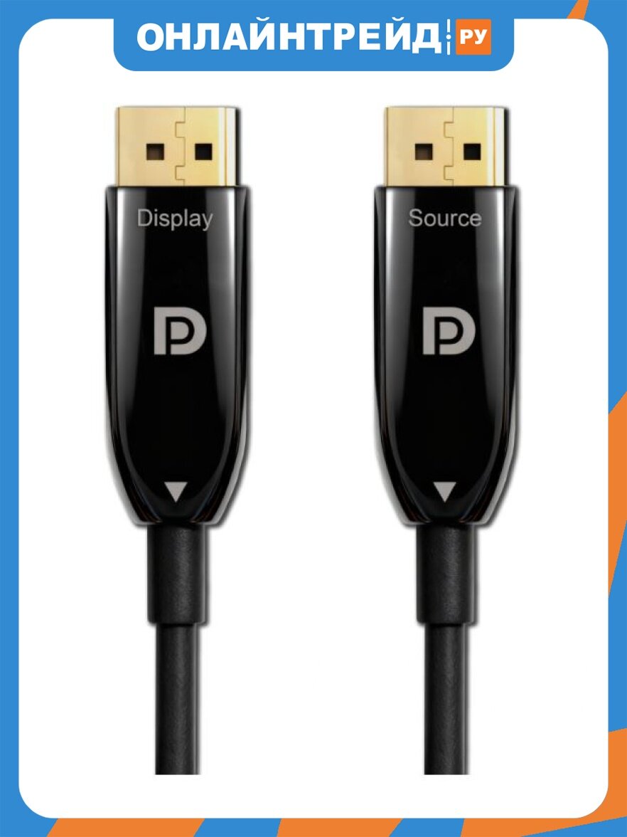 Активный оптический кабель Filum FL-AOC-DP1.4-20M DisplayPort 1.4-DisplayPort 1.4, 32.4 Gbps, 4K