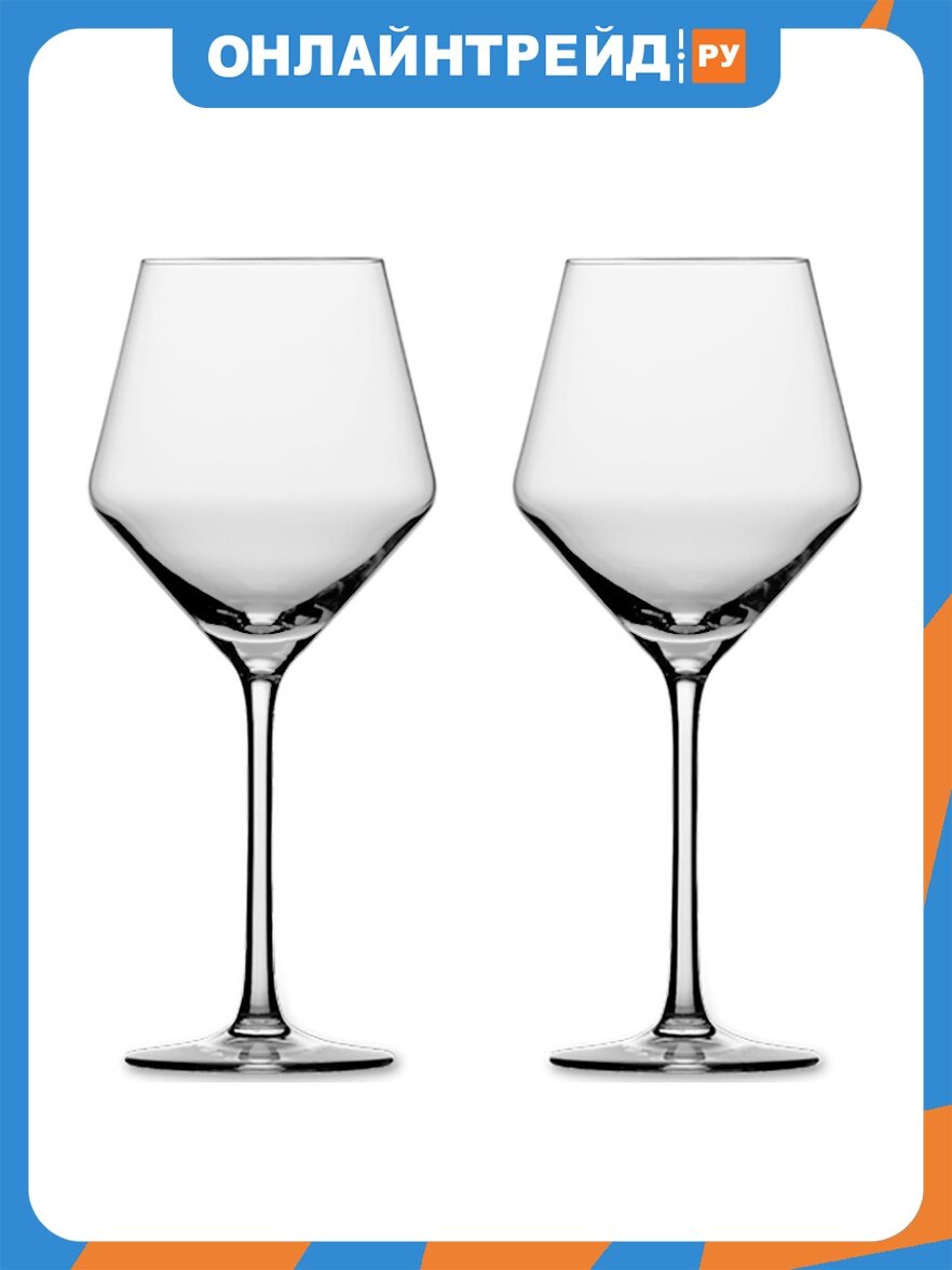 Набор бокалов для красного вина Zwiesel Glas Pure BURGUNDY GOBLET, 692 мл, 2 шт. уки