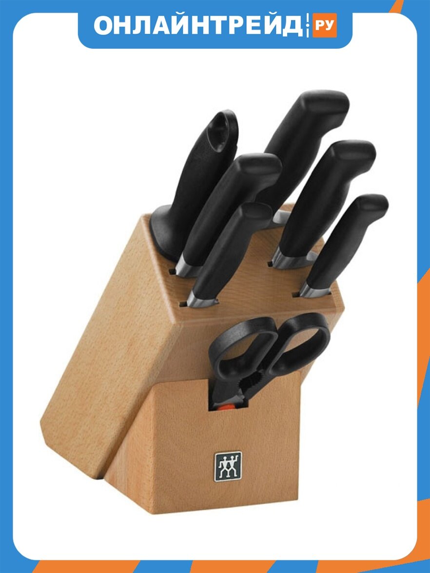 Набор ножей Zwilling Four Star в подставке (8 предметов) (35140-000)