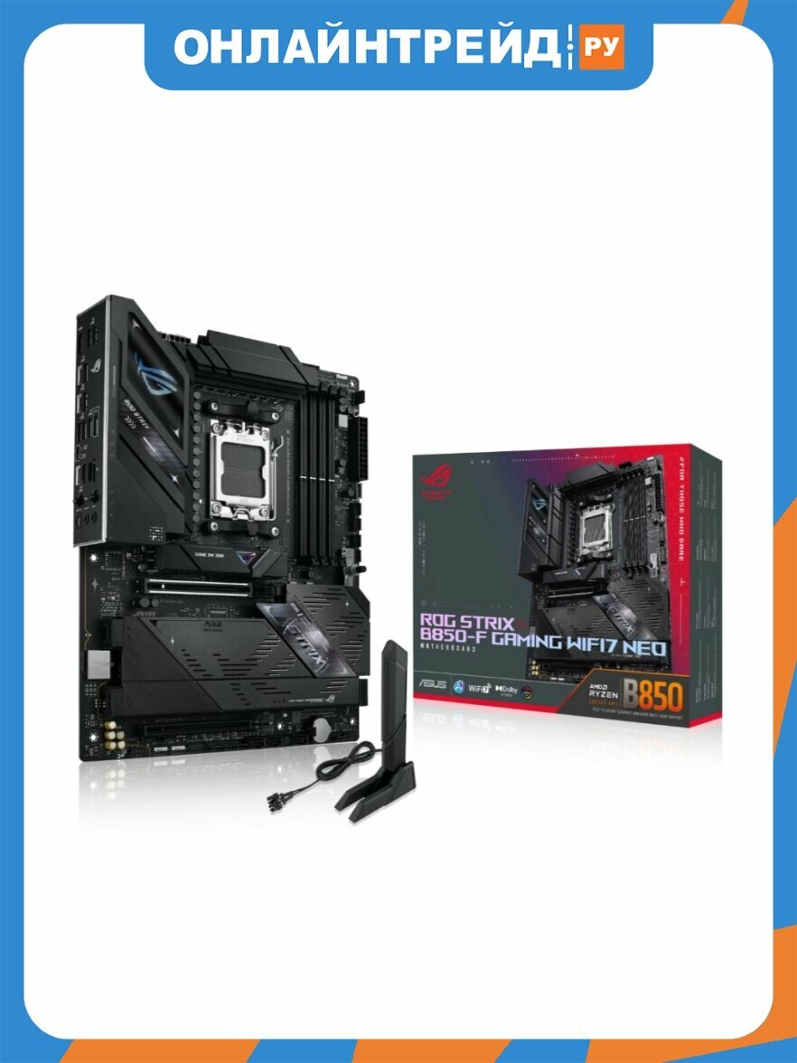 Материнская плата Asus ROG STRIX B850-F GAMING NEO (AM5, ATX)