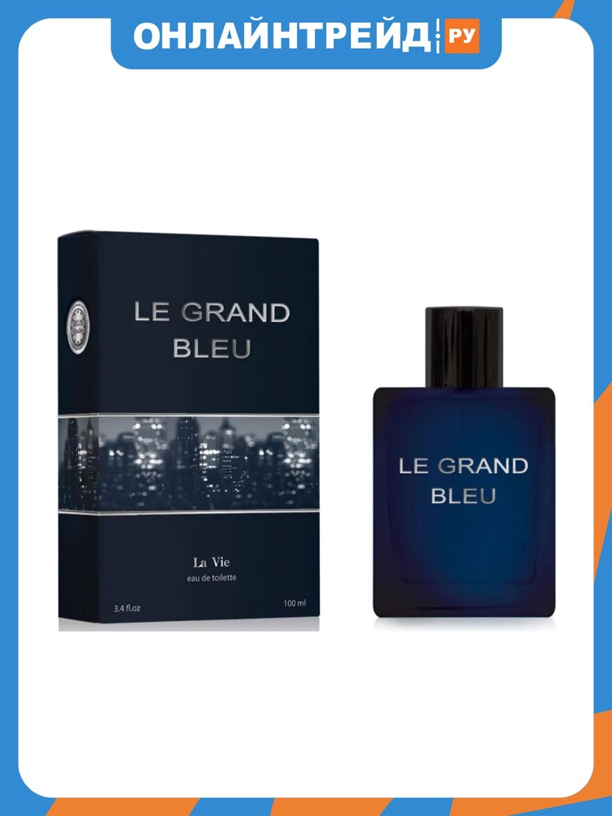 Мужская туалетная вода Dilis LA VIE Le Grand Bleu, 100 мл