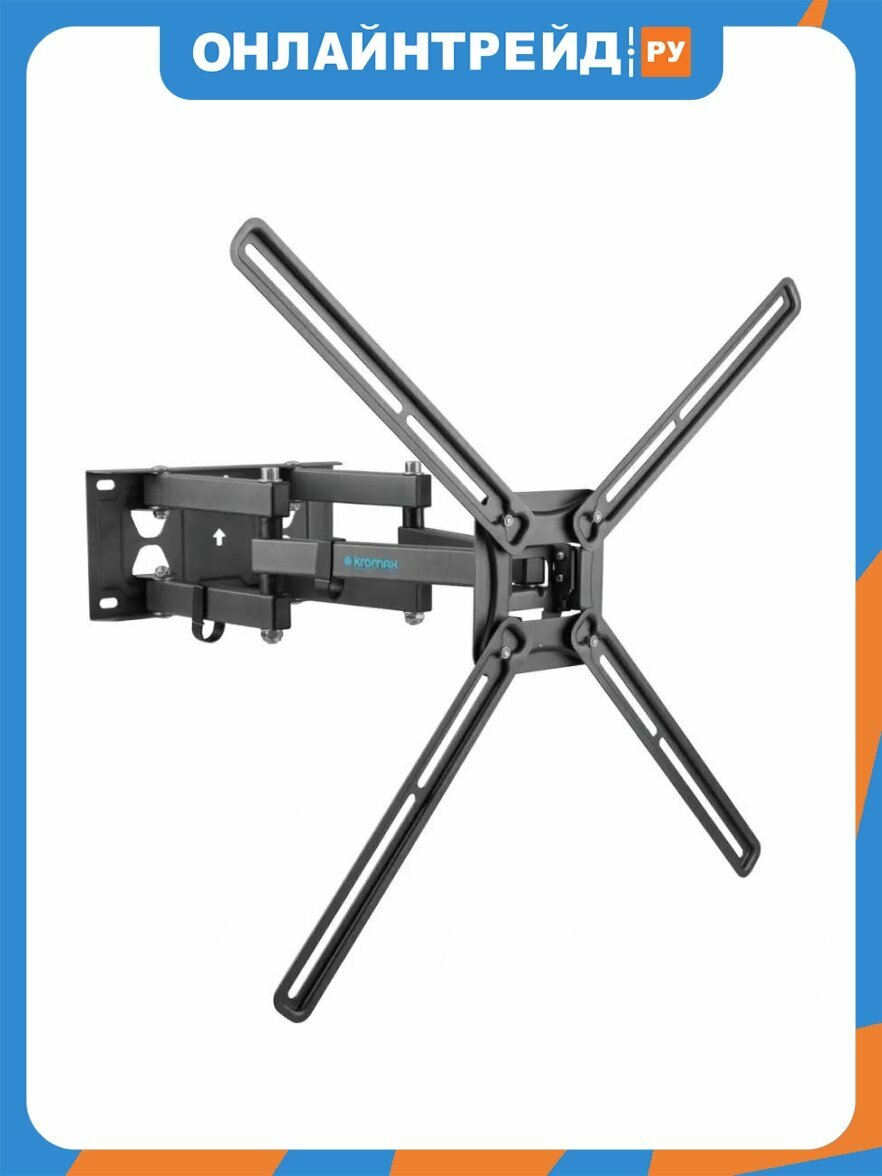 Кронштейн Kromax CORBEL-9 для LCD телевизора 32"-75", титан