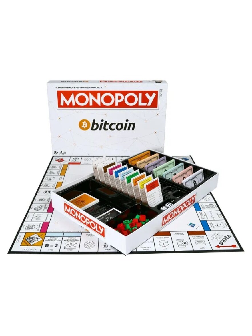 Настольная игра Hasbro Монополия. Биткоин — фото 1