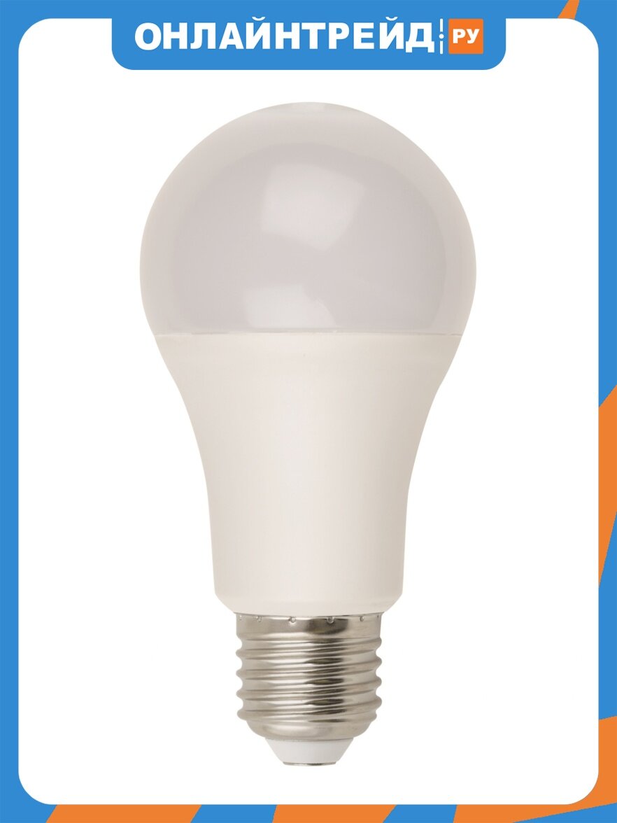 Светодиодная лампа Uniel LED-A60-10W/4000K/E27/PS PLS10WH с датчиком освещенности