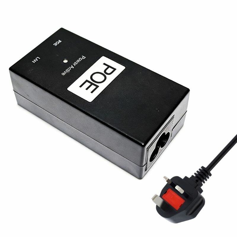 Адаптер Power Over Ethernet 24V/48V 1000Mbps для сетевых камер