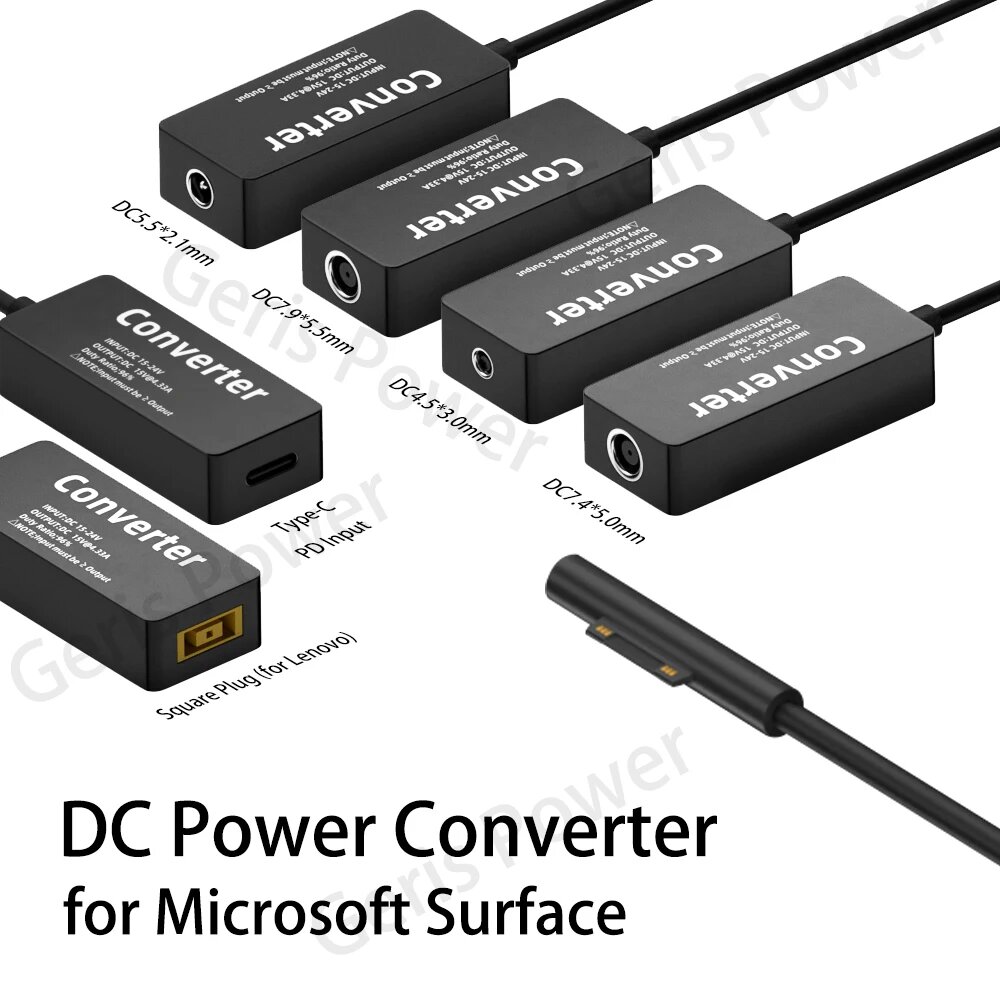 Адаптер USB Type C PD для Microsoft Surface 65Вт — фото 1