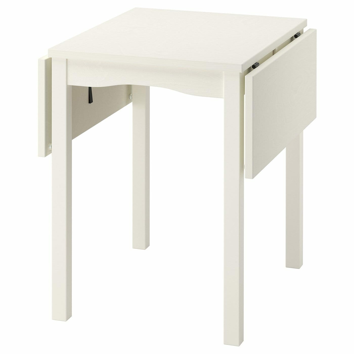 Стол обеденный IKEA HAUGA 205.860.00, белый, 55/82/109x74 см